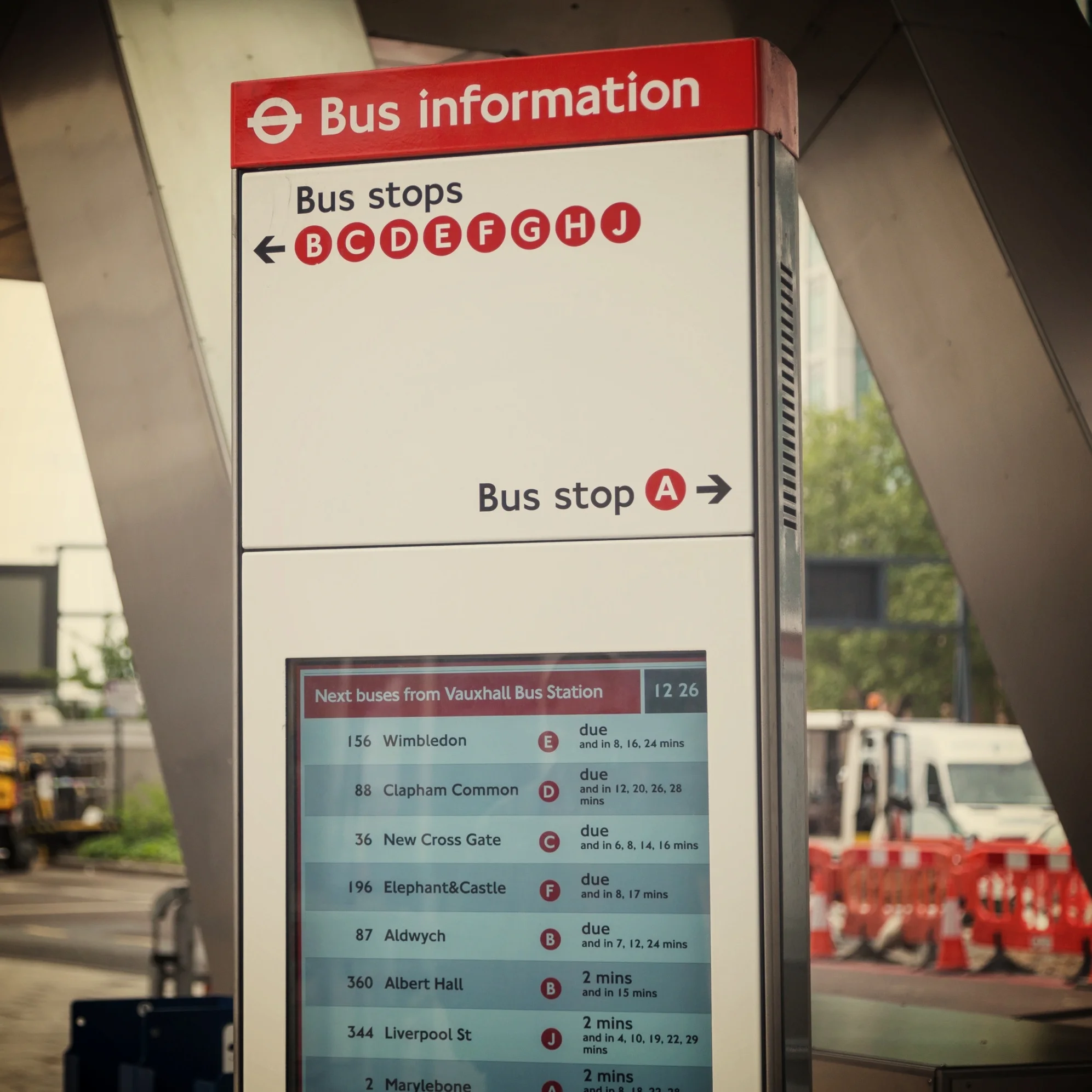 Digital Signs For Transport