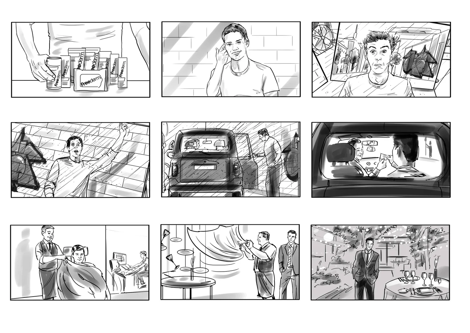 Storyboard Artist London | Storyboard Artist | Starkey Creative
