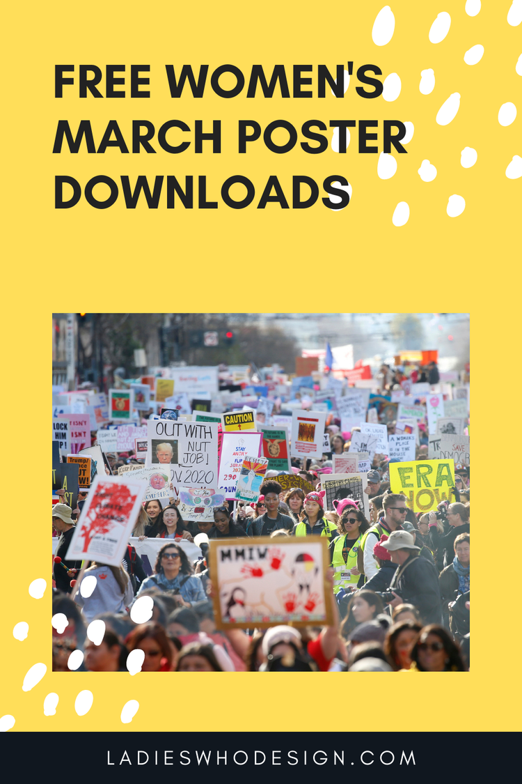 Feminist Poster Design: Women Who Shaped Protest Art — Ladies Who Design