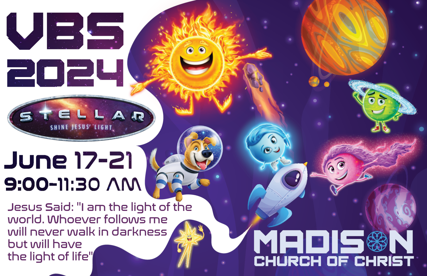 2024 VBS — MADISON CHURCH OF CHRIST