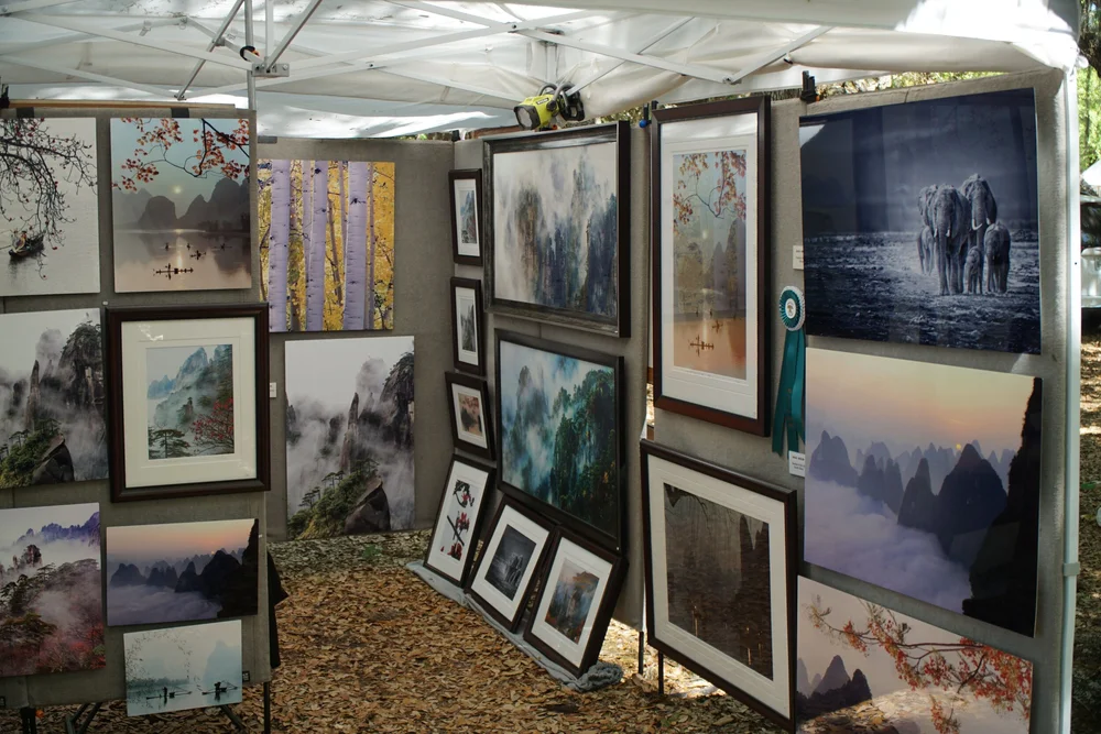Photography Displays For Art Shows
