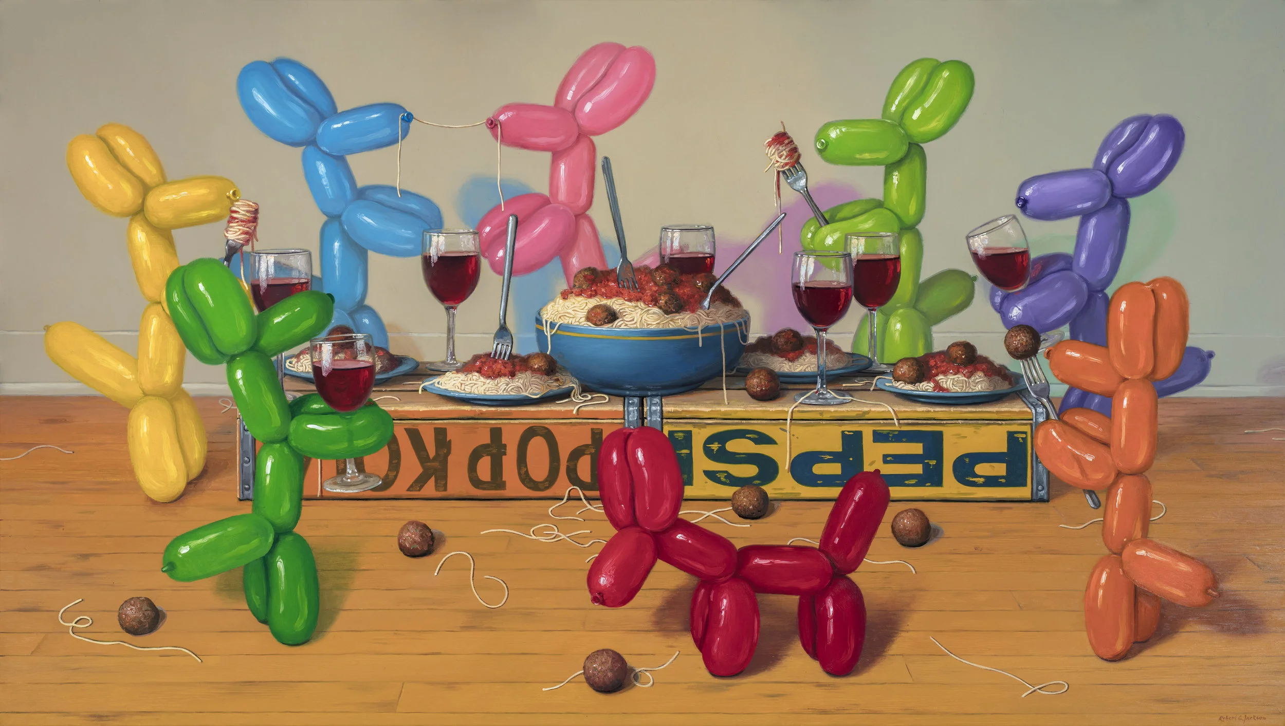 ROBERT C JACKSON-PAINTINGS