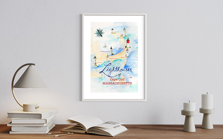 Map Of Cape Cod Lighthouses Cape Cod Lighthouses: A Visitors' Guide
