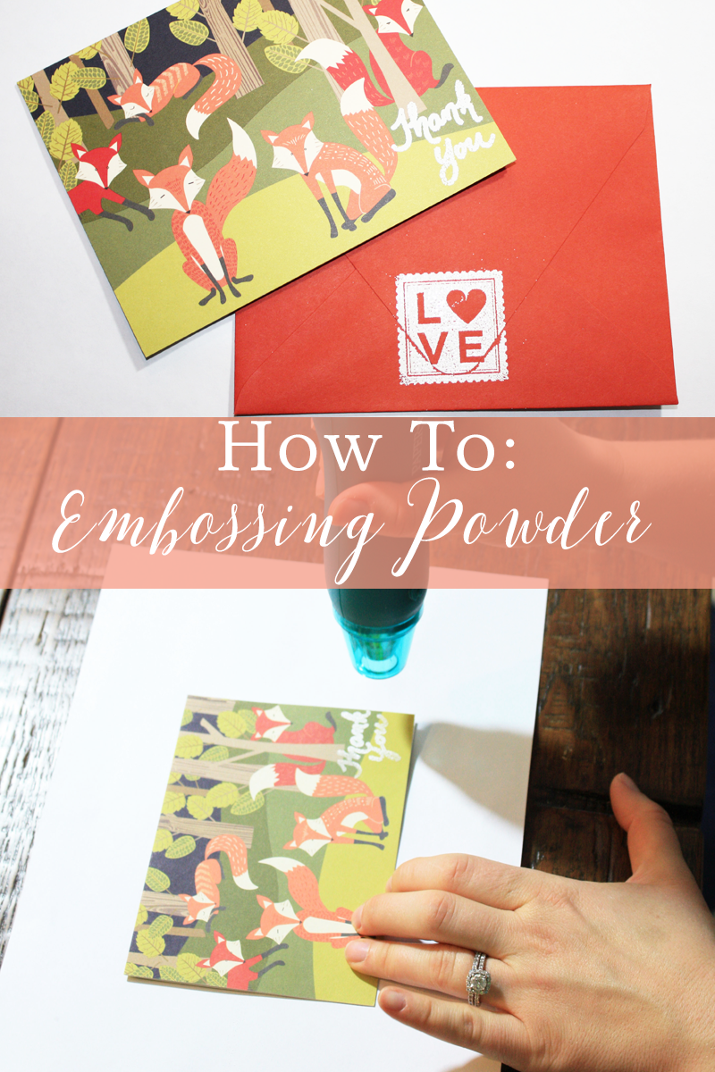 How To: Embossing Powder — Country Peony