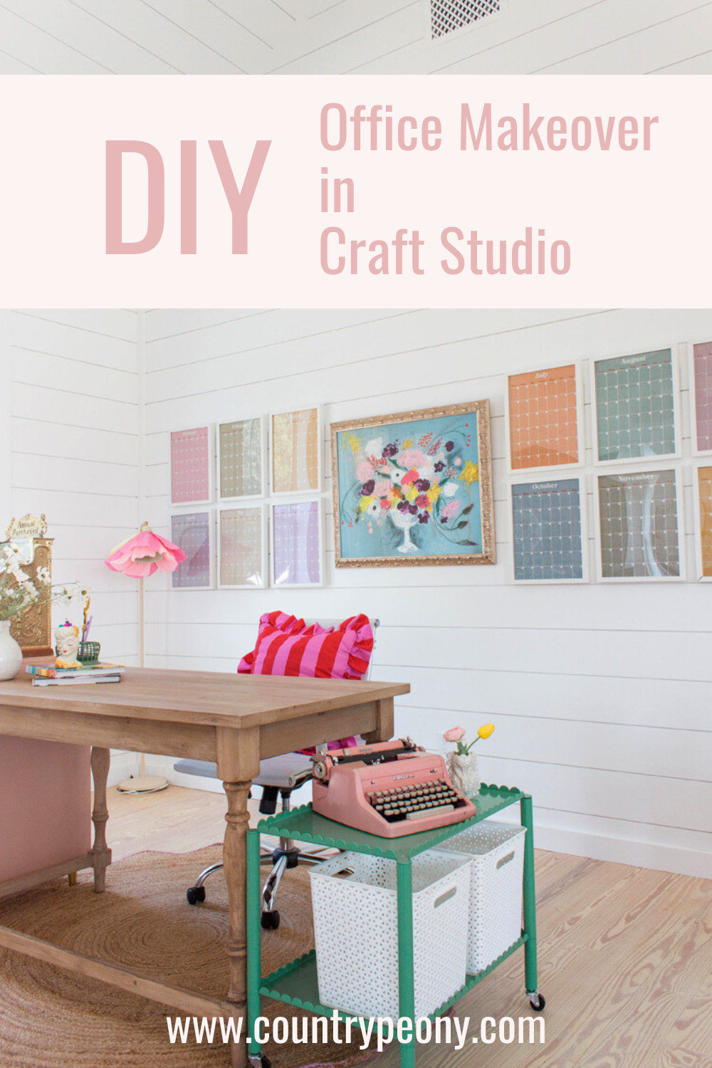 Office Makeover in my Craft Studio — Country Peony