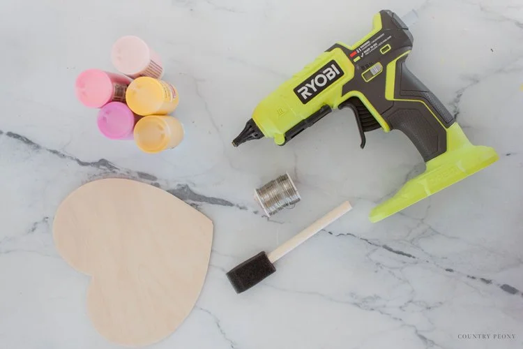 Conversation Hearts Decor — Country Peony