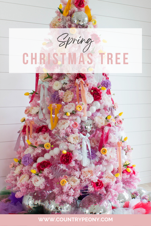 Spring Christmas Tree — Country Peony
