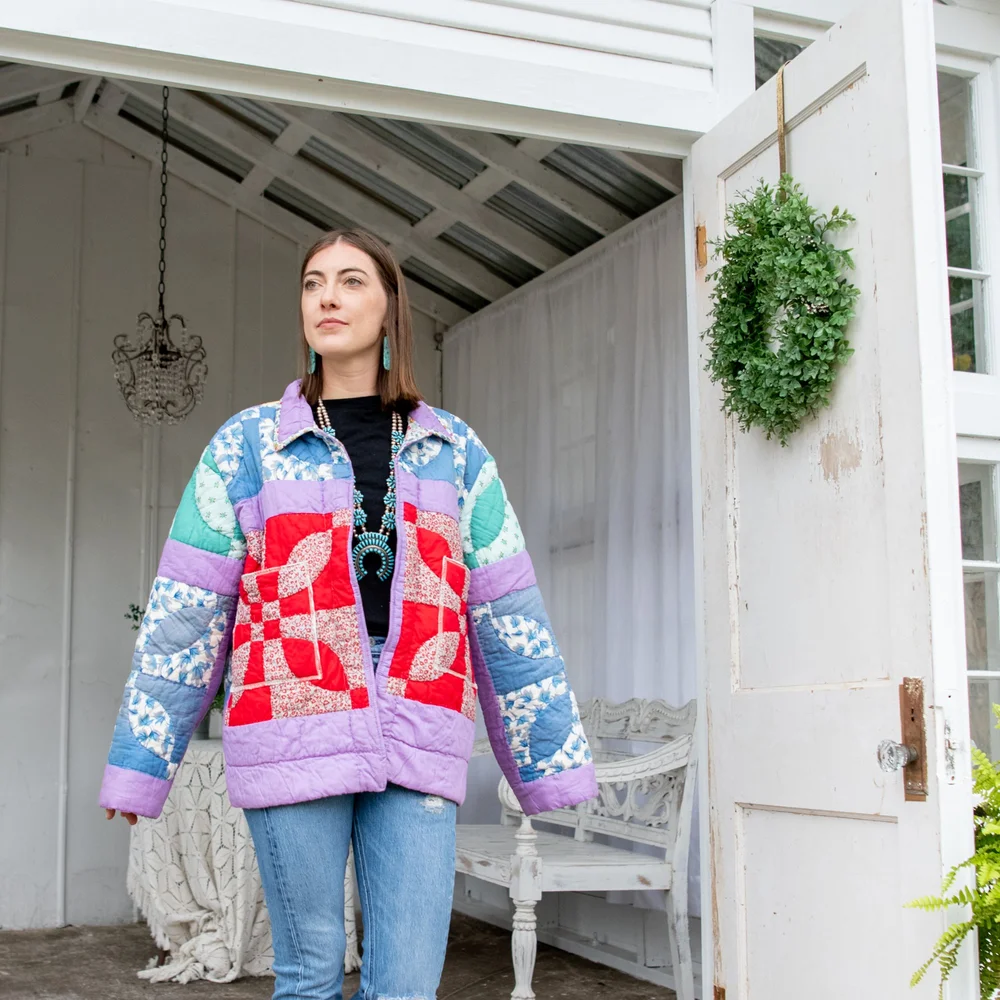 Introducing the Third Vintage Quilt Jacket Collection with Ollie & Mags ...