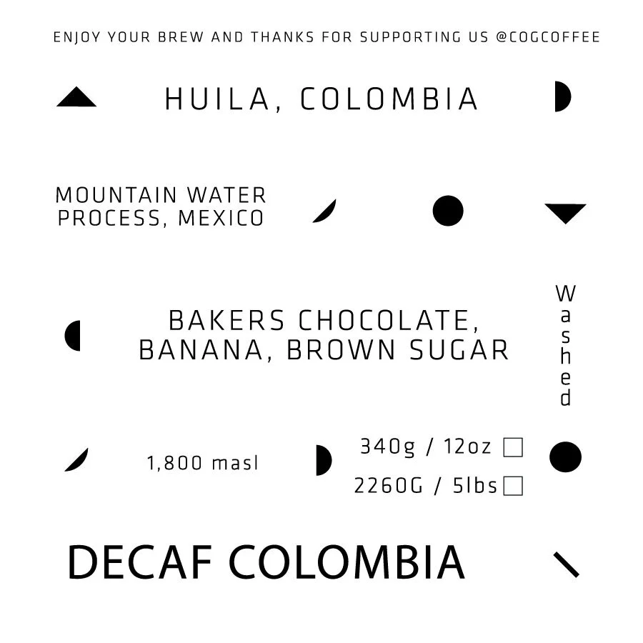 Decaf — Cognoscenti Coffee