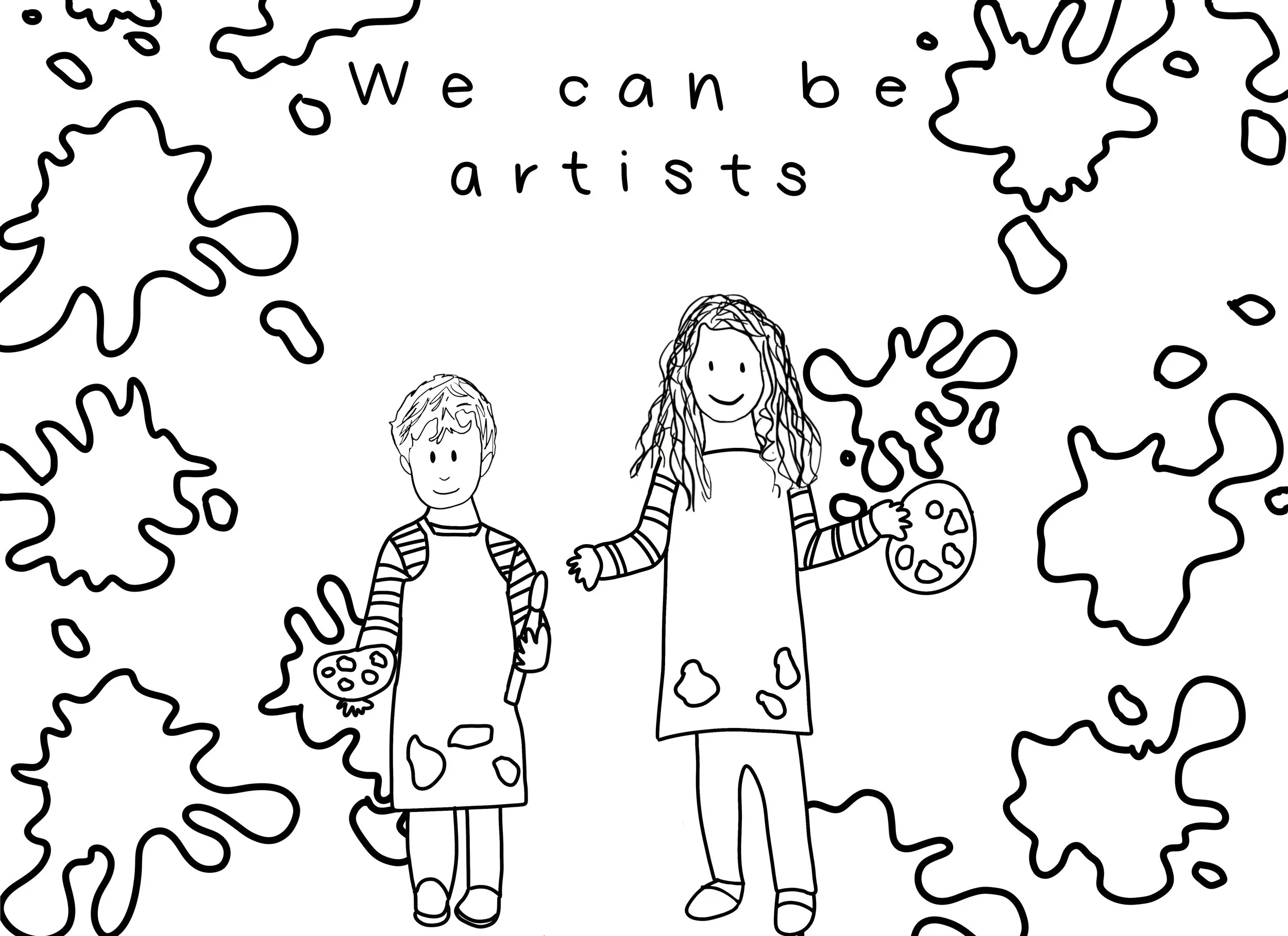 Free Colouring Pages — Ebony Hoiberg