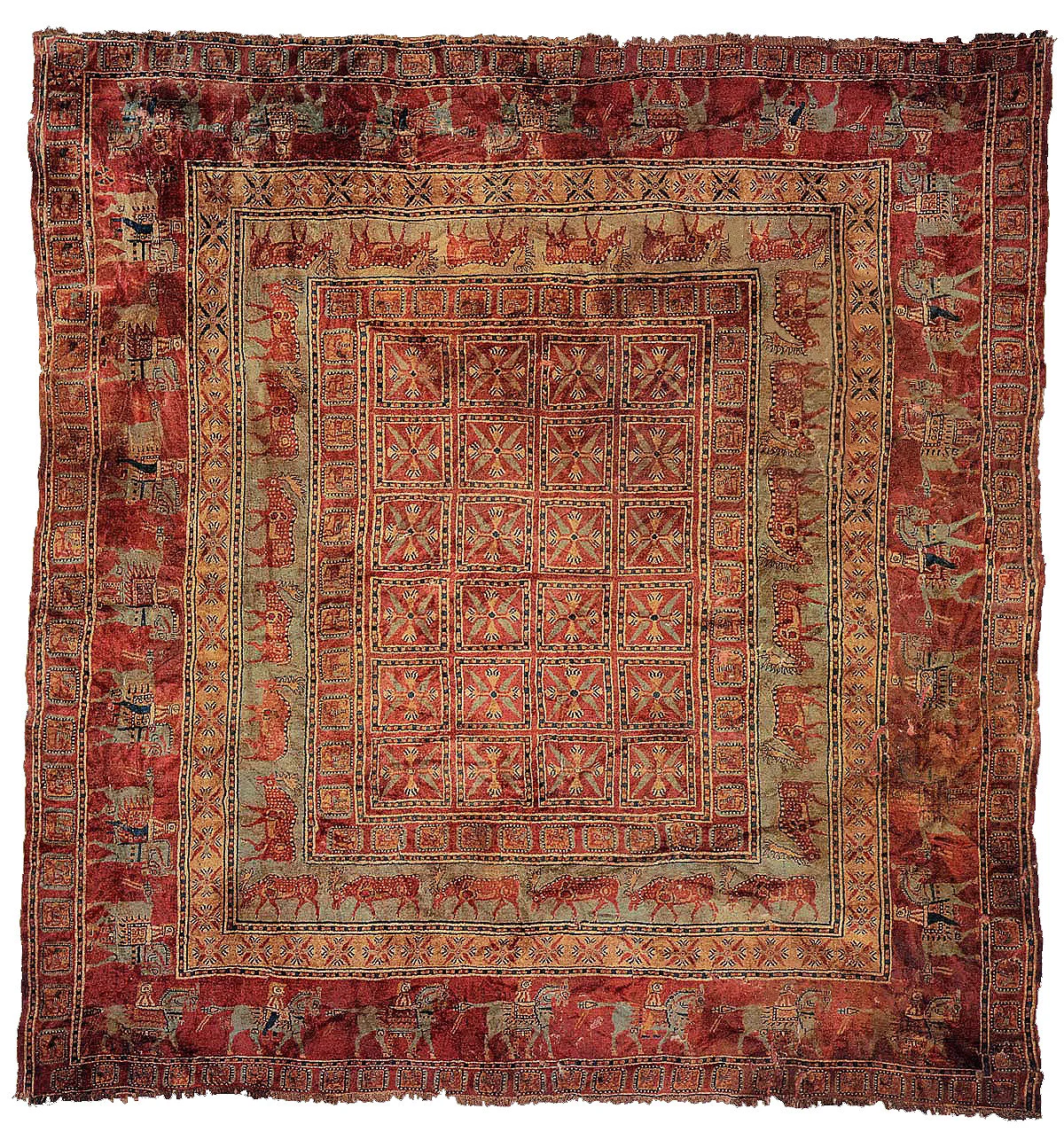The Oldest Pile Carpet in Existence: Digitally Reconstructed — Bakhtiyar