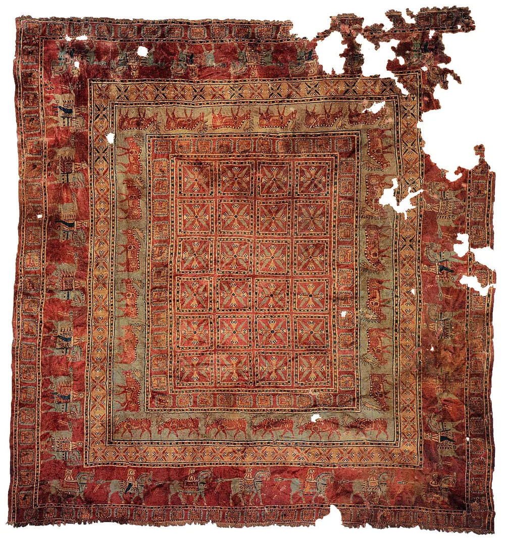 The Oldest Pile Carpet in Existence: Digitally Reconstructed — Bakhtiyar