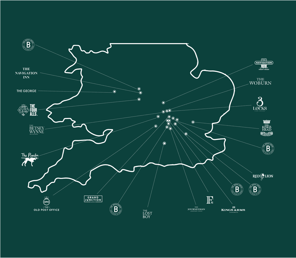 Venues — Oakman Inns & Restaurants Ltd