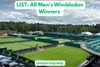 Wimbledon Winners: Male Winners of Wimbledon 1877 - 2022 — The Sporting ...