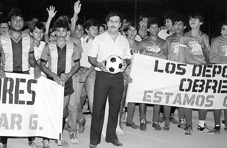 How Pablo Escobar changed Colombian football forever. — The Sporting Blog
