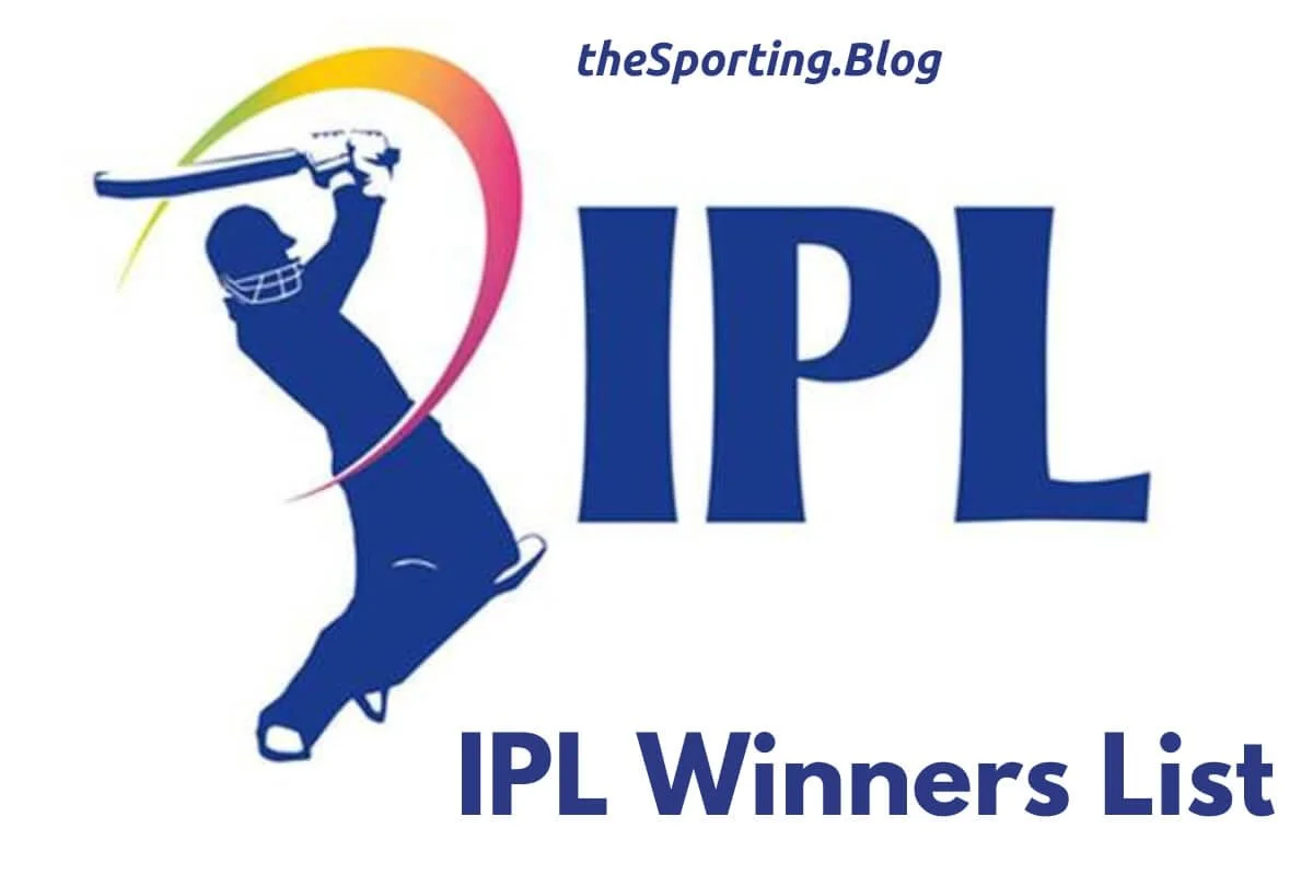 IPL Winners List: All Winners of the Indian Premier League — The ...