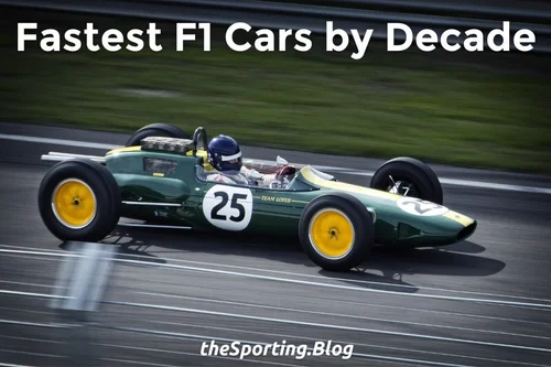 The Fastest Cars in F1 History: Formula 1 Top Speeds in Each Decade ...