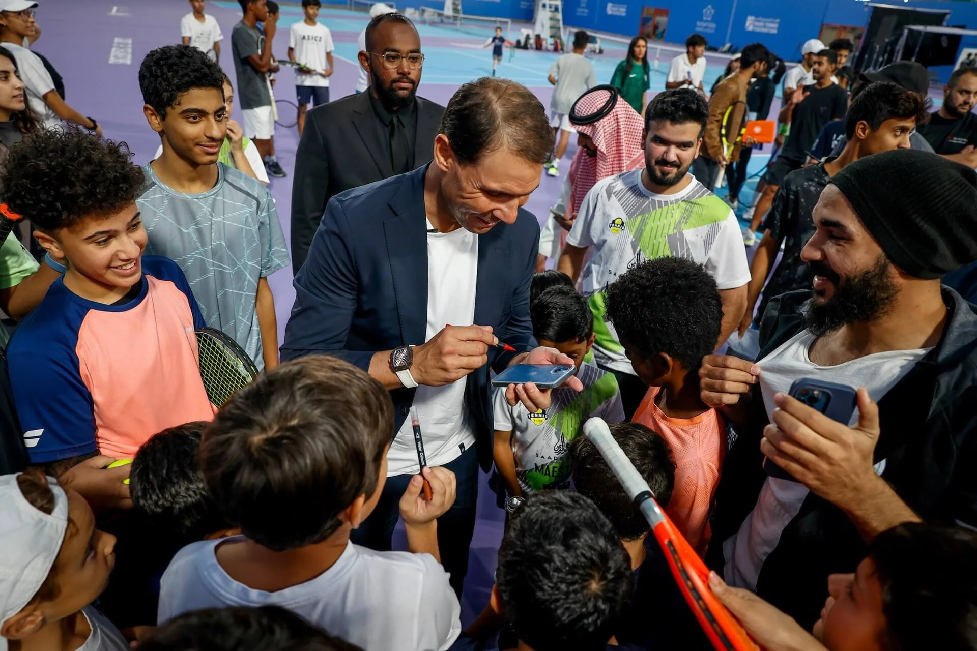 Rafa Nadal Sets New Target to Grow Tennis and Sport in Saudi Arabia ...