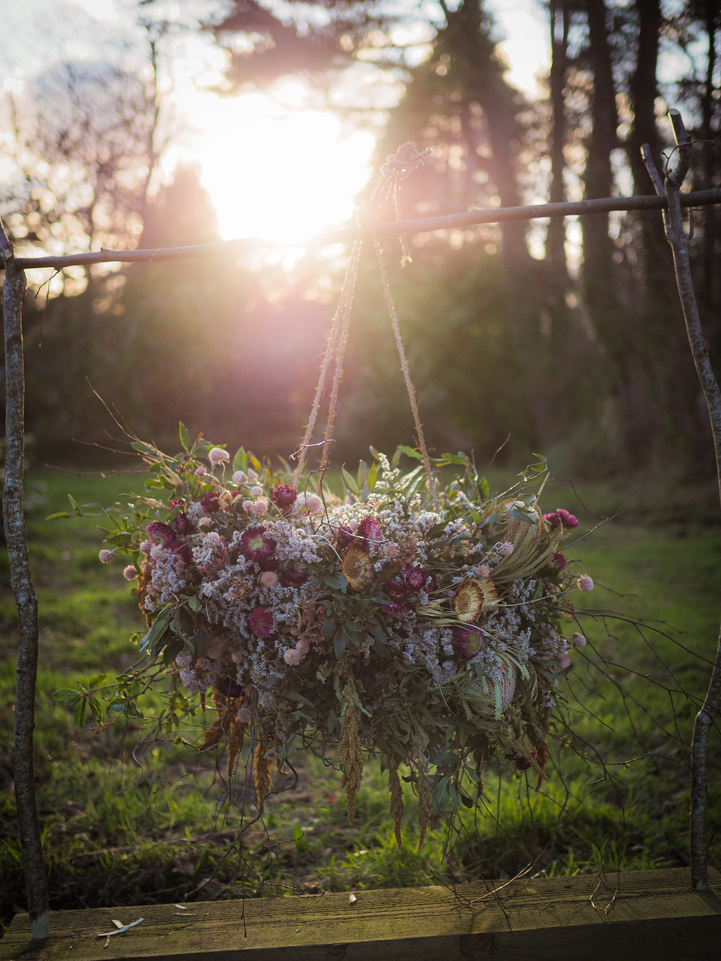 Portfolio | Dried Flower Installations & Events | Botanical Tales