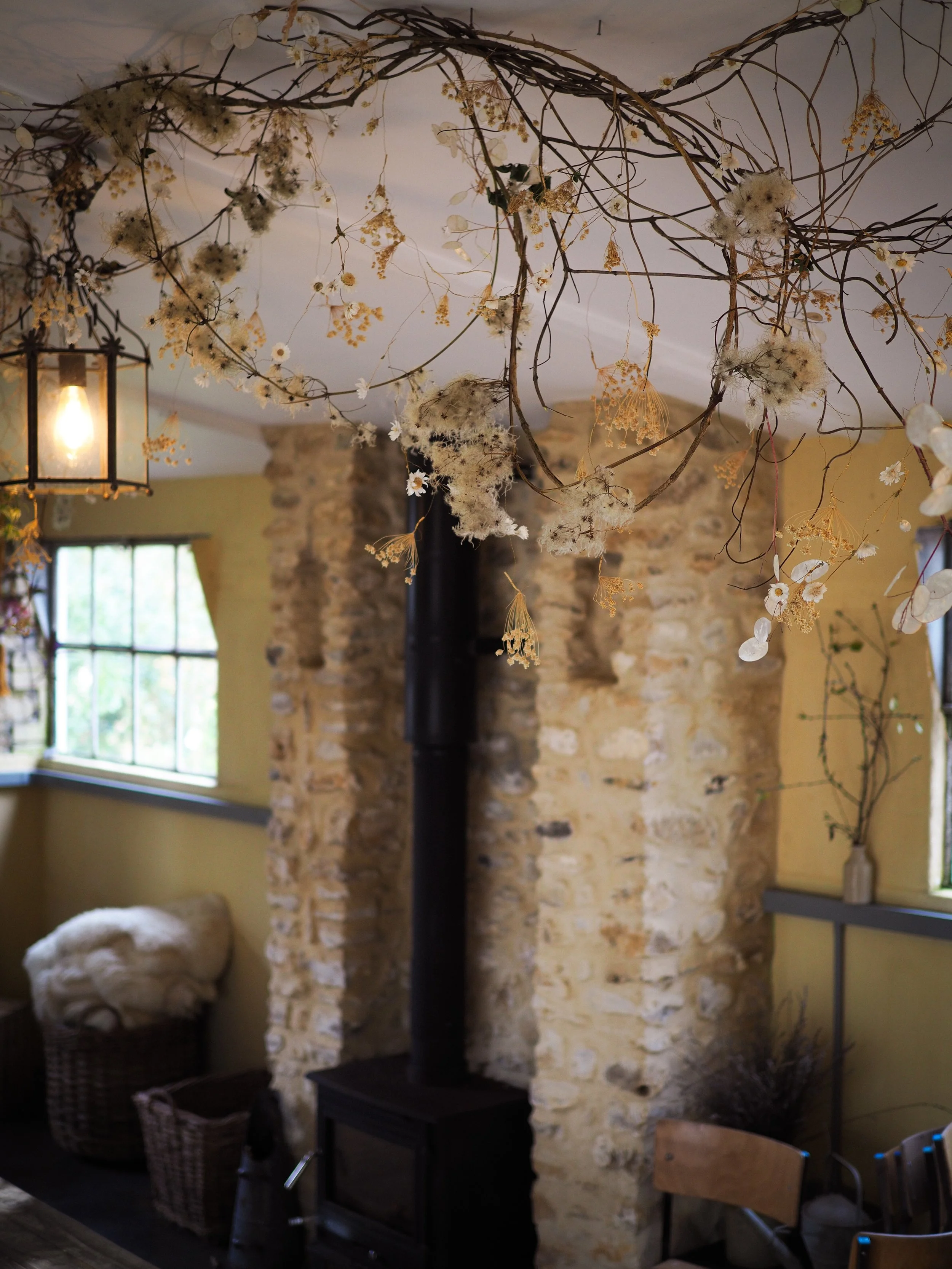 Floral Installations | Dried Flower Installations | Botanical Tales