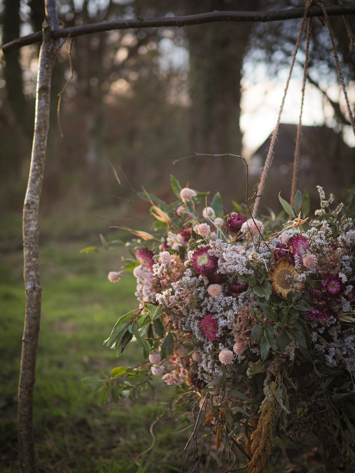 Portfolio | Dried Flower Installations & Events | Botanical Tales