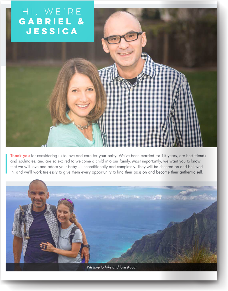 Short Profile Layout Styles — Our Chosen Child