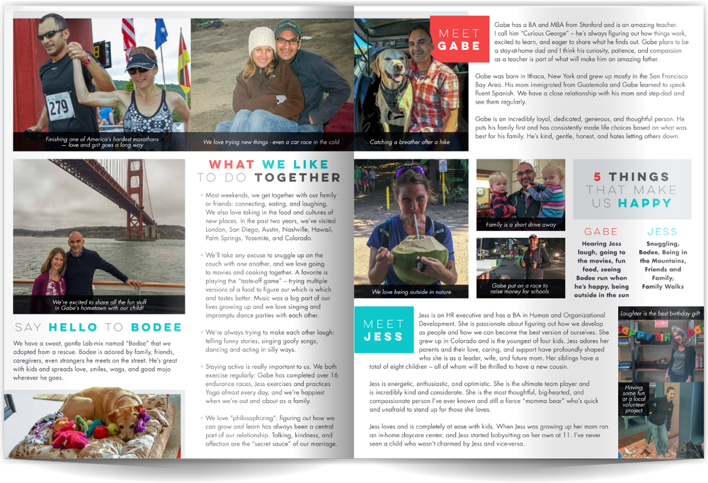 Short Profile Layout Styles — Our Chosen Child