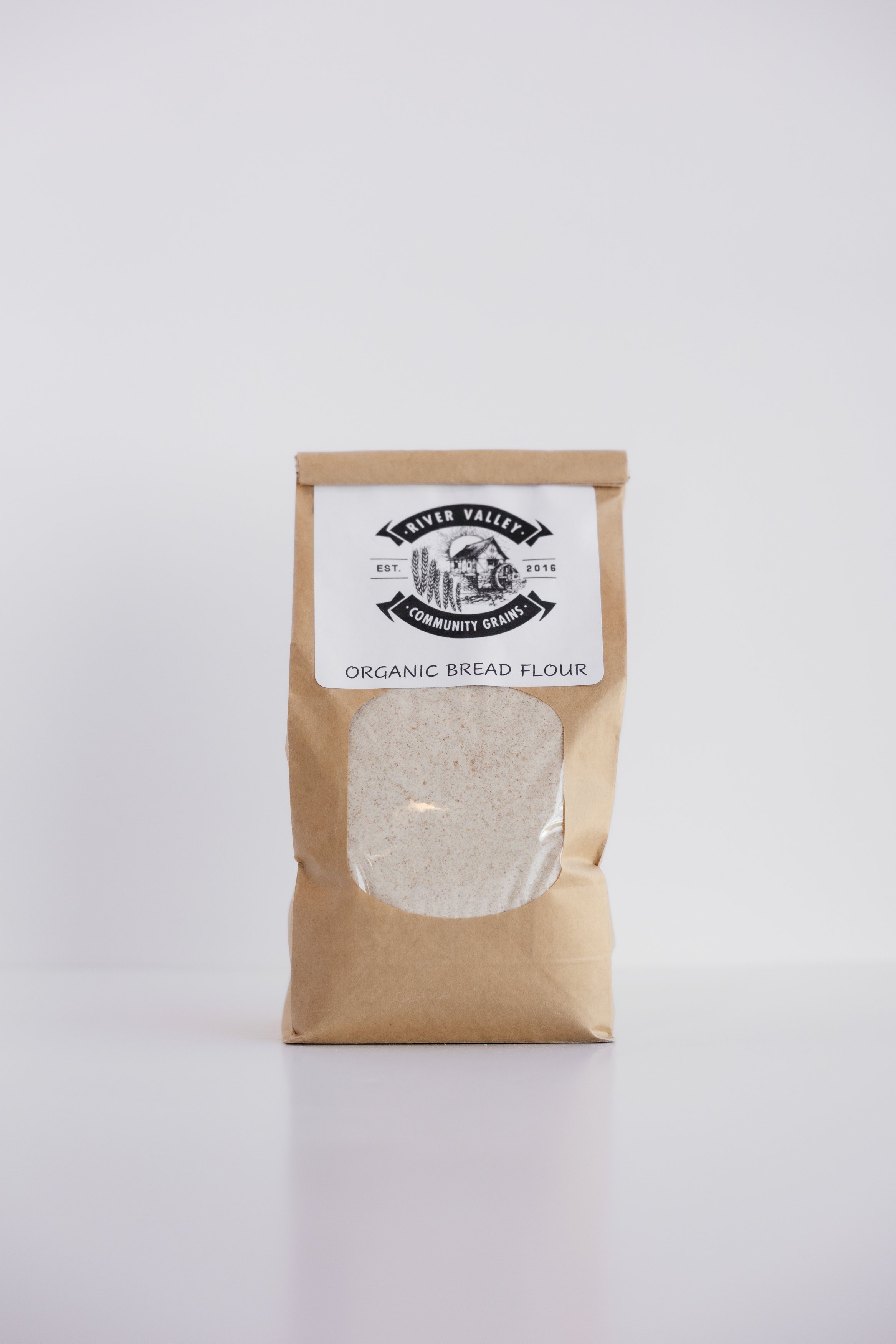 ORGANIC BREAD FLOUR, 2 lbs. — River Valley Community Grains