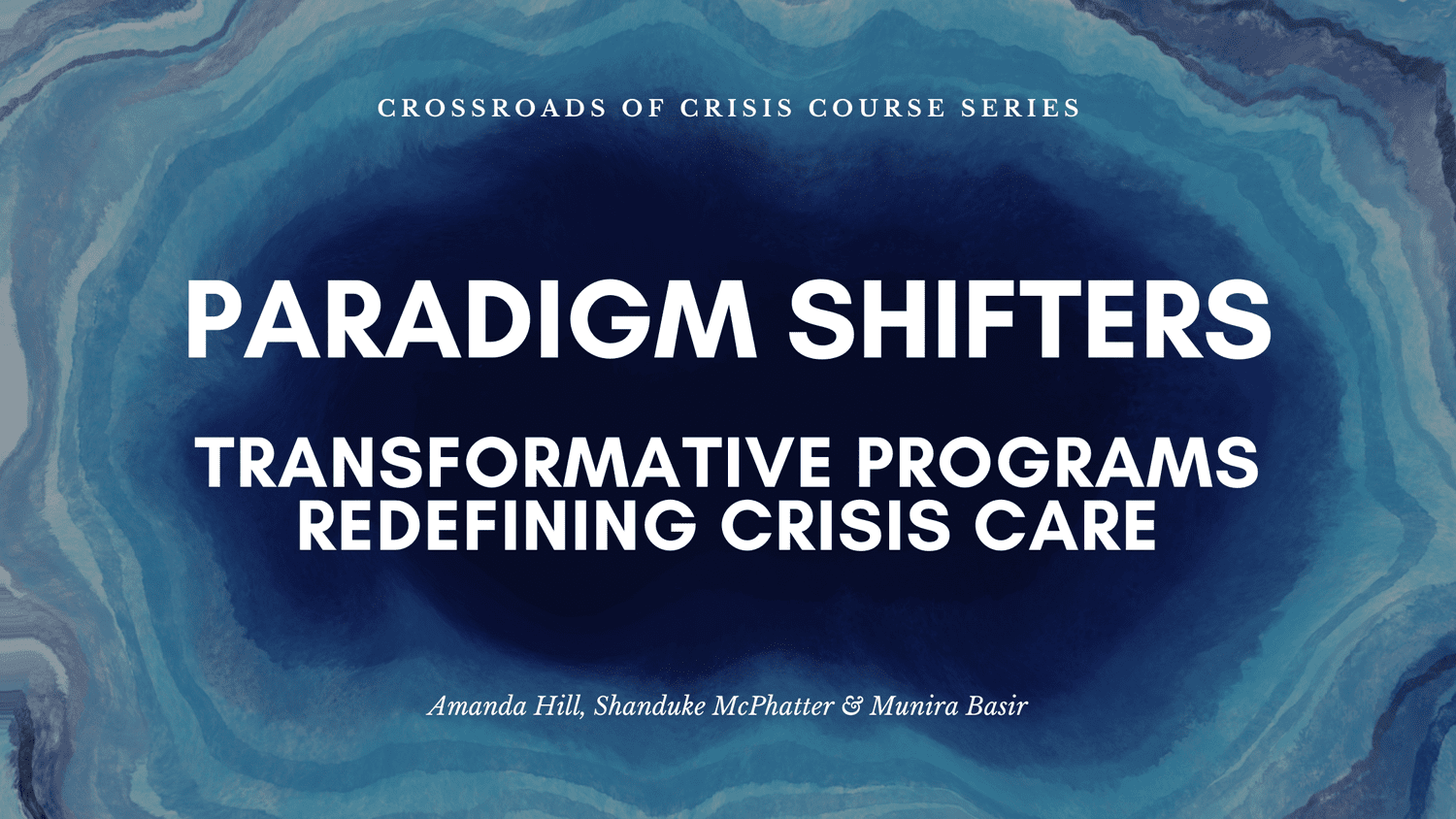 Paradigm Shifters — IDHA