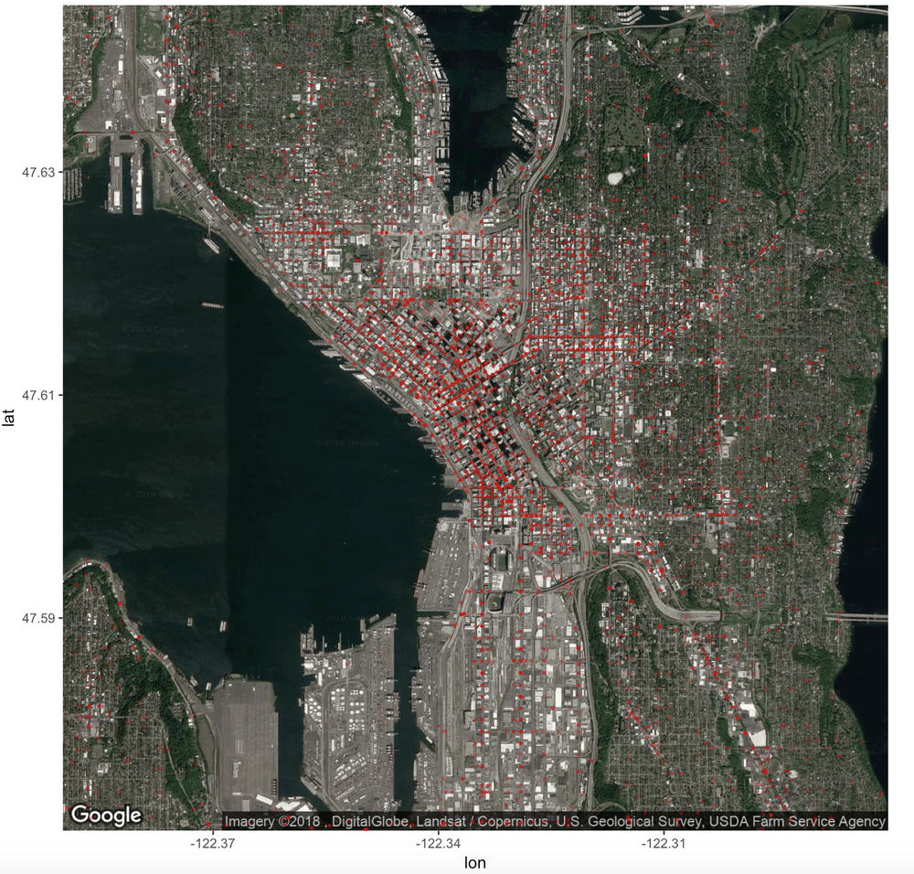 Map Plots Created with R and GGMap — Little Miss Data