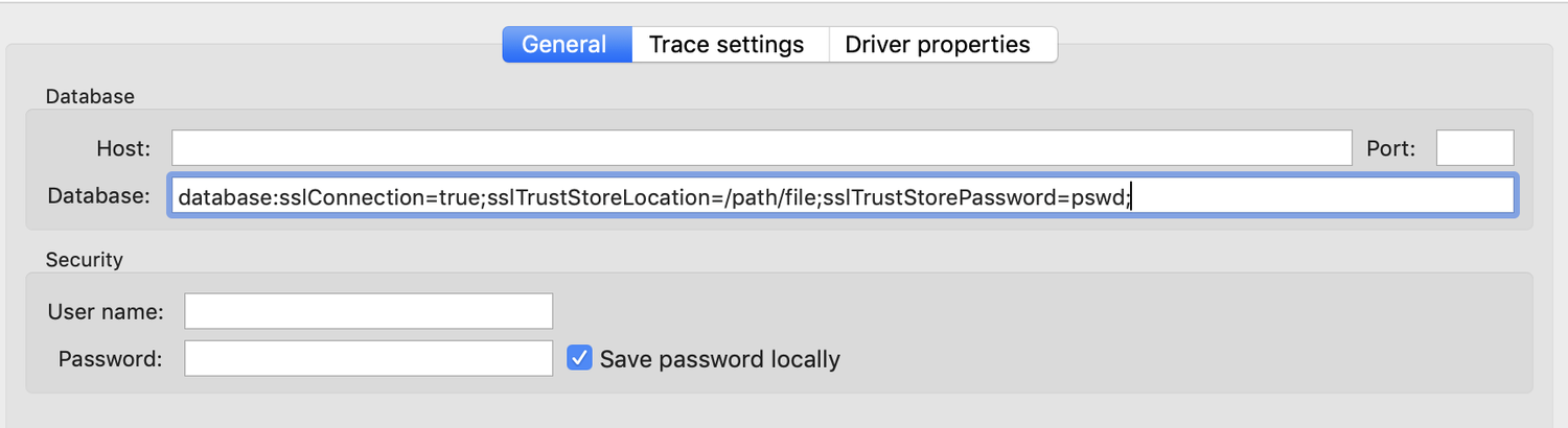 DB2 SSL Connection in DBeaver — Little Miss Data