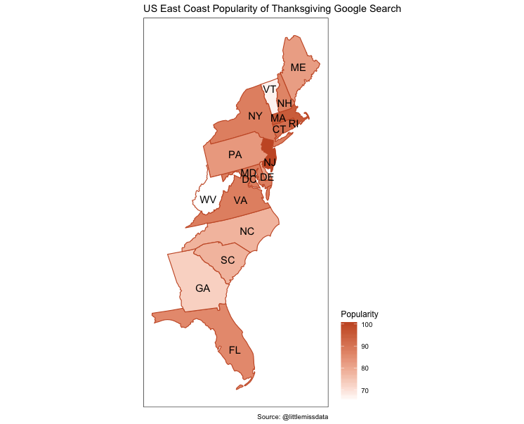 Easy US Maps in R — Little Miss Data