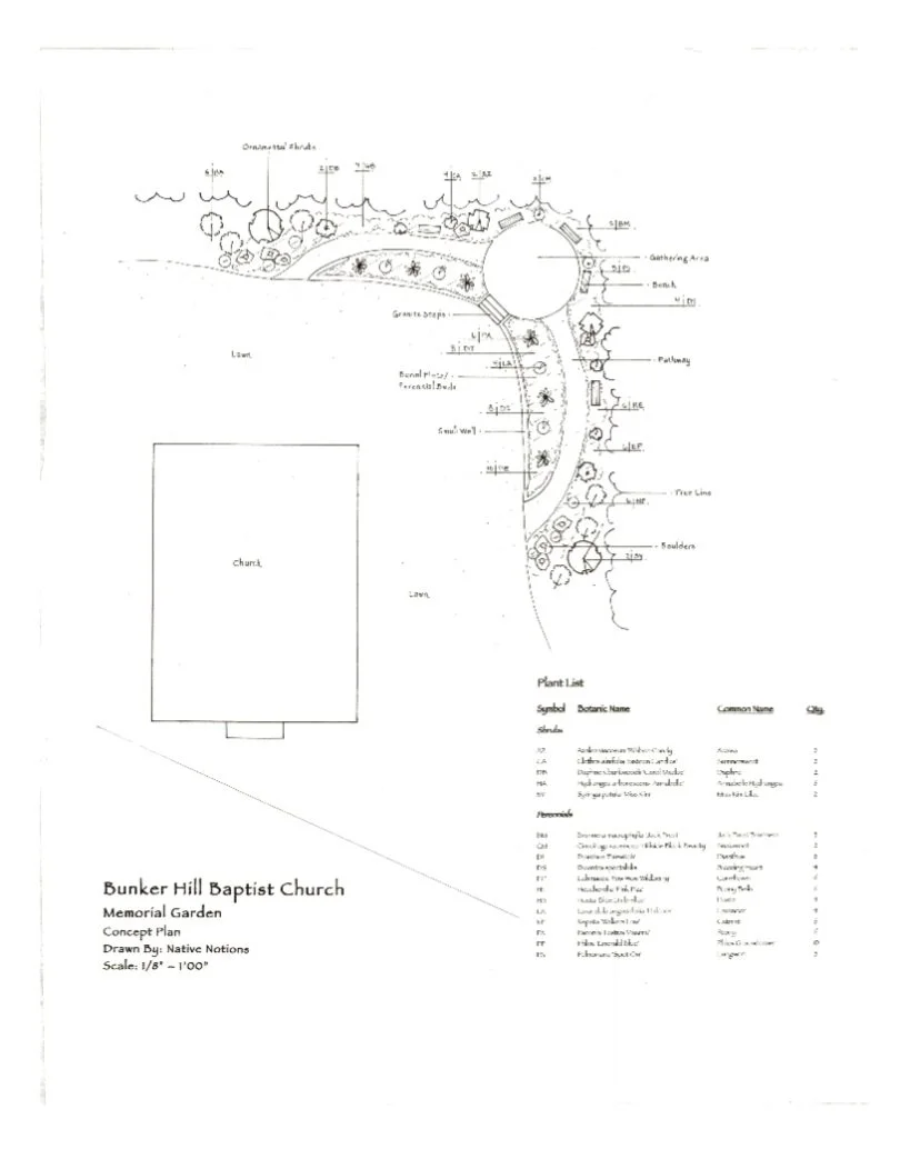 Memorial Garden — Bunker Hill Baptist Church