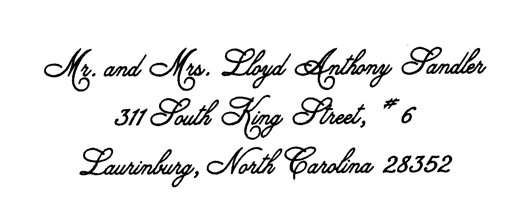 Edwardian Script Tattoo