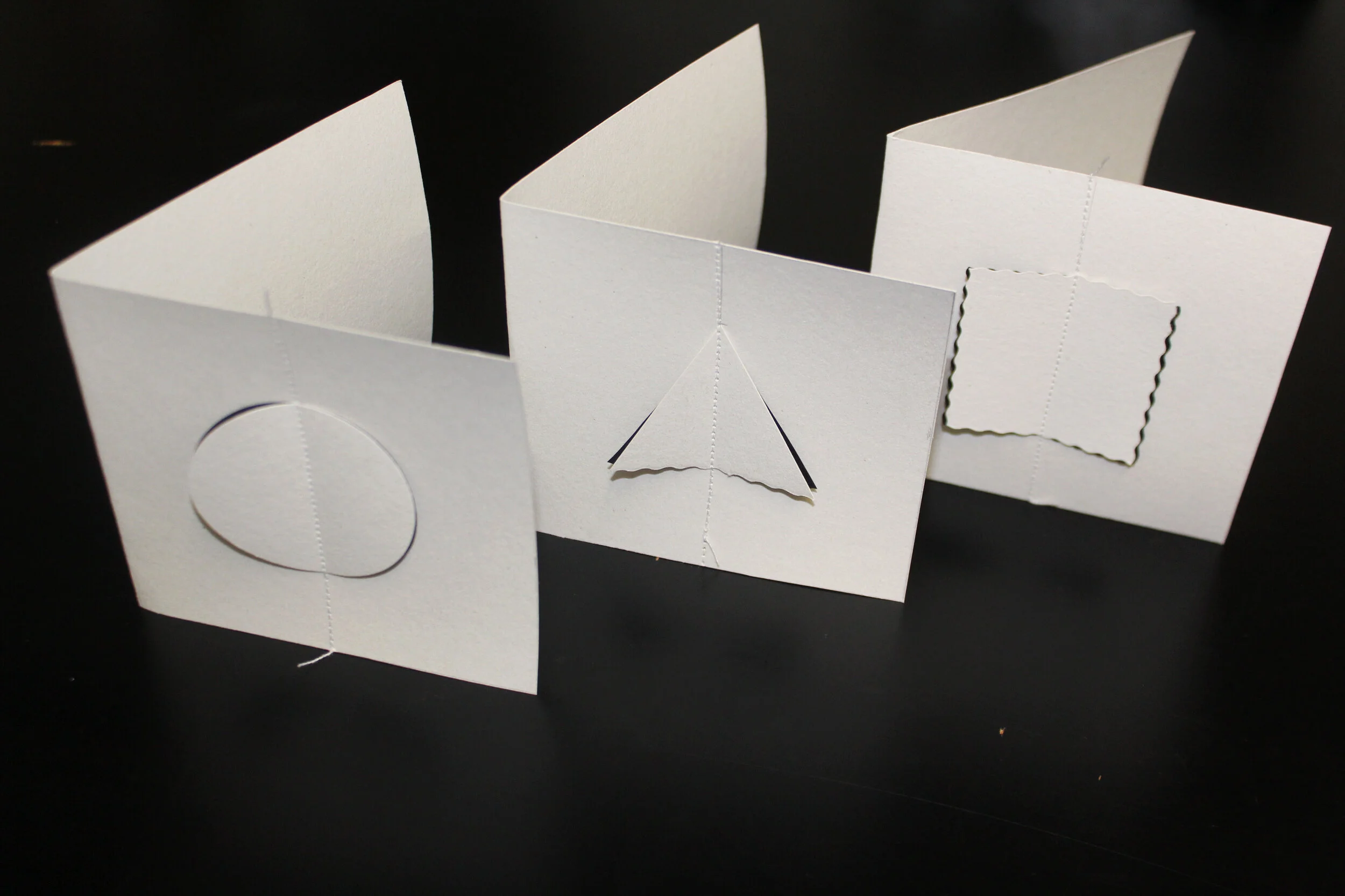 Handmade geometric cards — MONO MONO