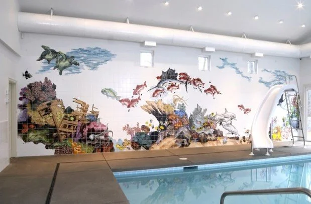 Hand-Painted Decorative Tile Work Transforms Home Spaces — Paul Lewing ...