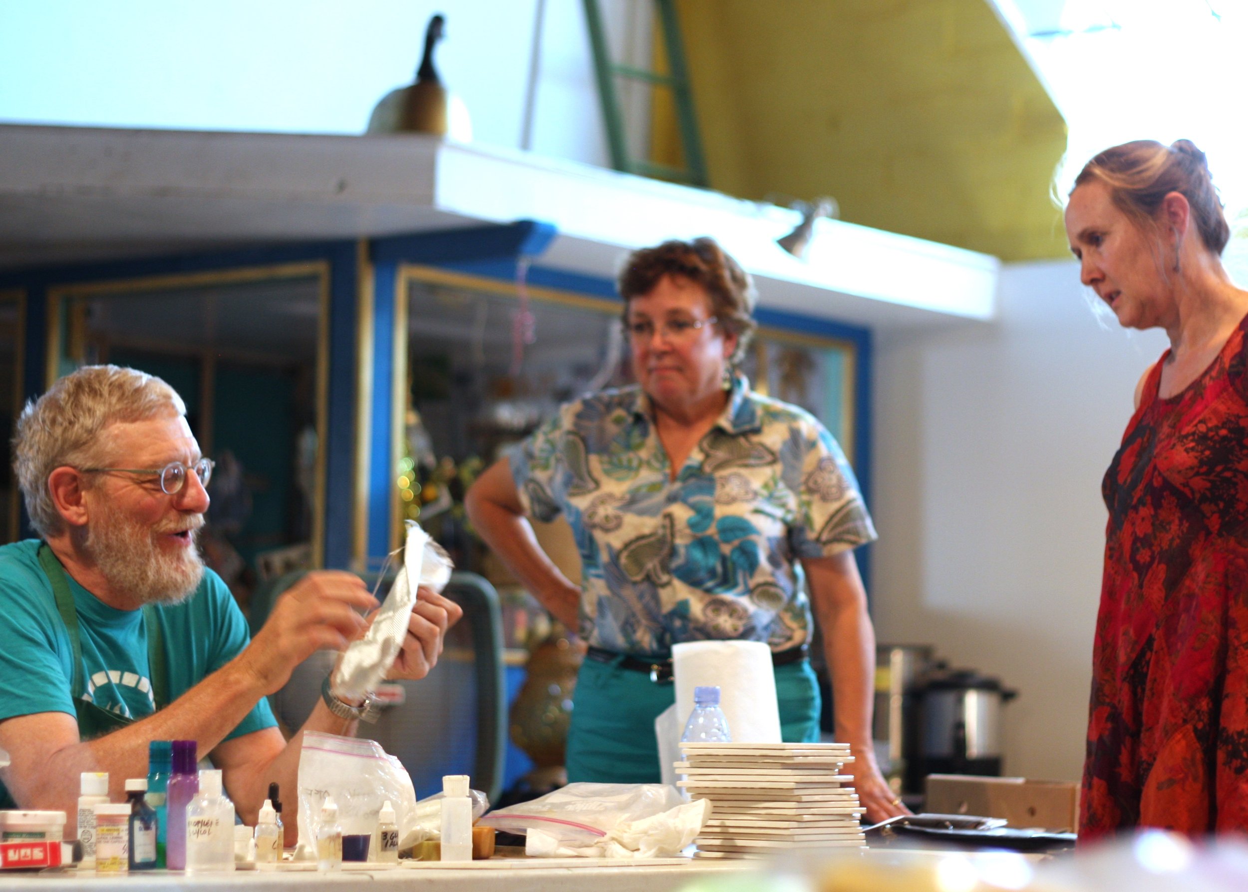 Tile Painting Workshops — Paul Lewing Custom Tile