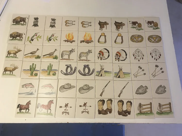 Cowboy tiles — Paul Lewing Custom Tile