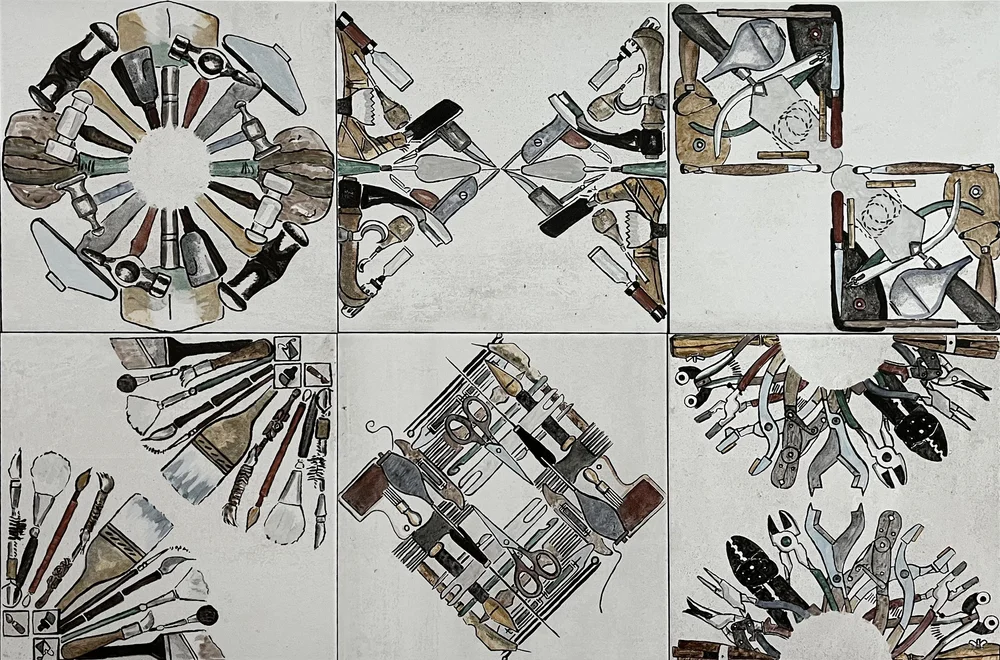 The Artist's Tool Belt — Paul Lewing Custom Tile