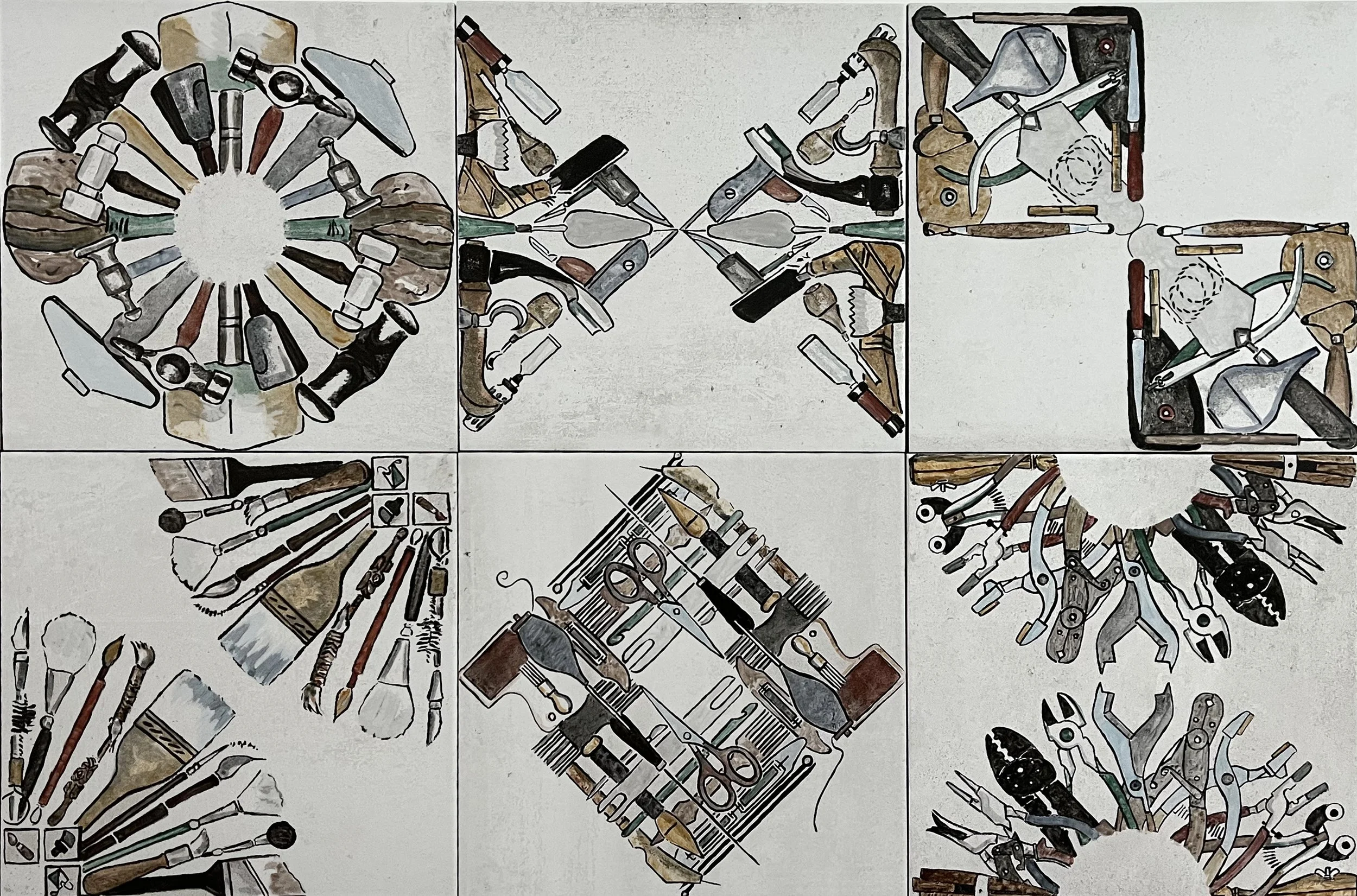 The Artist's Tool Belt — Paul Lewing Custom Tile