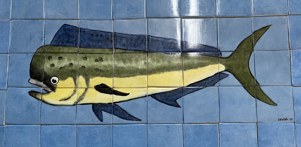 Fish Tile — Paul Lewing Custom Tile