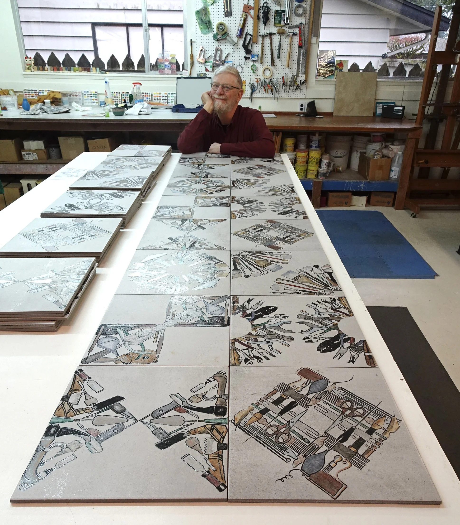 The Artist's Tool Belt — Paul Lewing Custom Tile