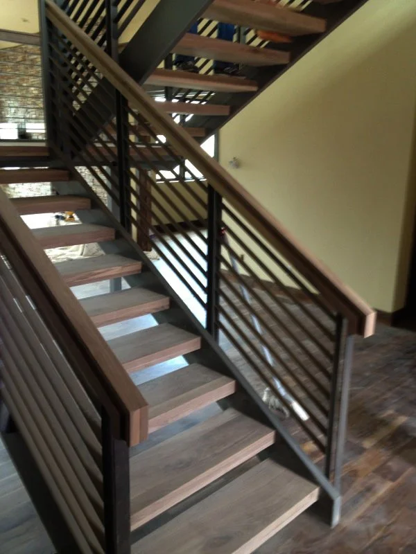 Horizontal Railing Stairs | Titan Architectural Products of Utah