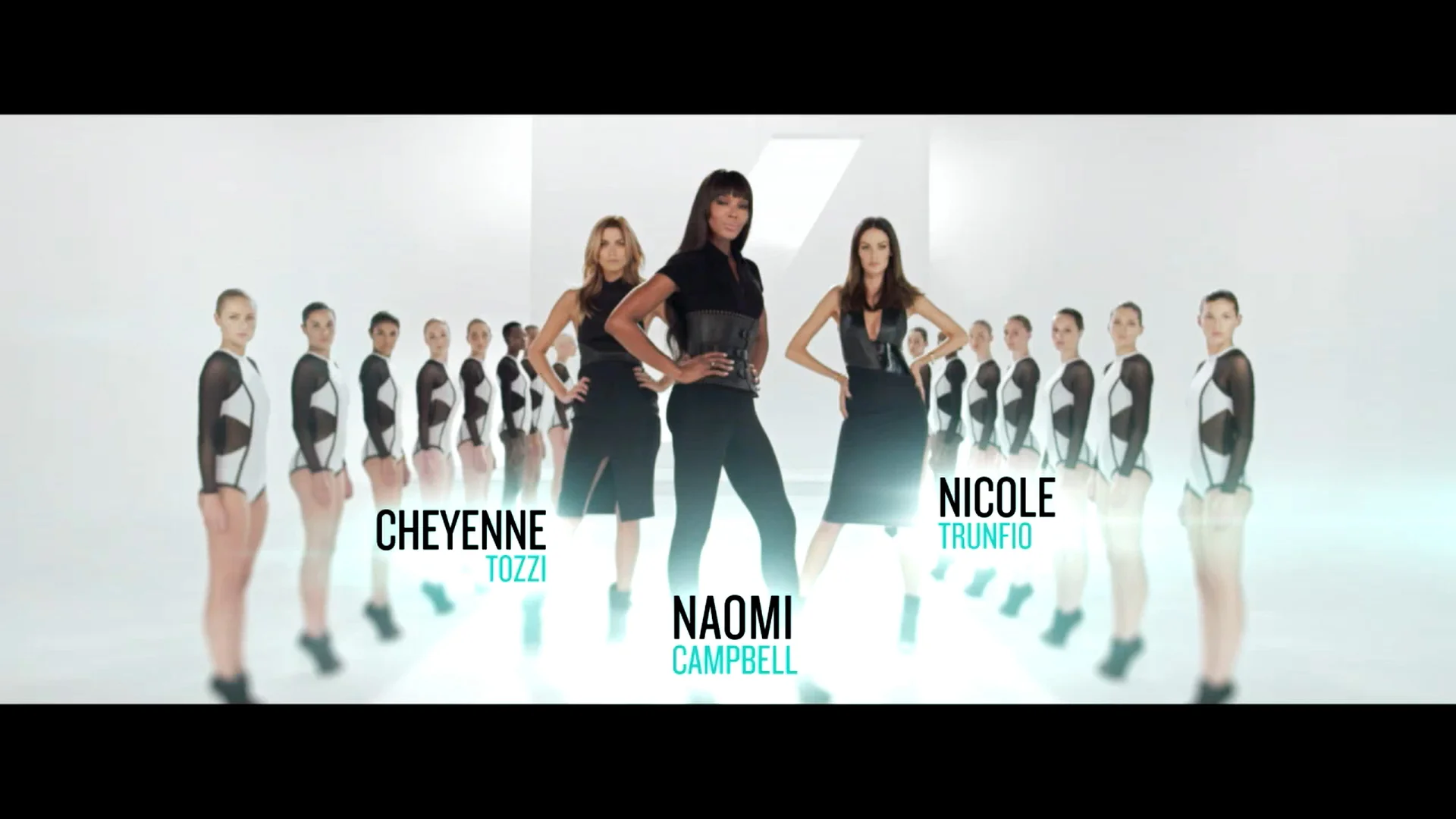 Naomi Campbell The Face Australia Promo — Emilio Abbonizio