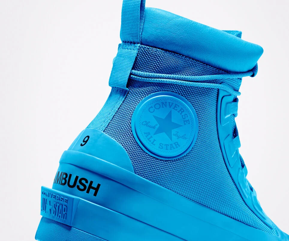 All Blue Converse