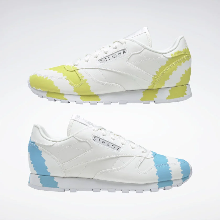 Reebok x Collina Strada Classic Leather Legacy in White — MAJOR