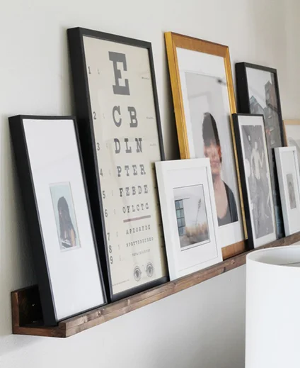 Frame It: Picture Ledges — Chicago Frame Shop | Custom Picture Framing ...