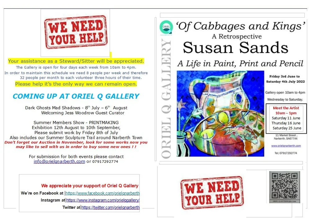 Susan Sands — ORIEL Q GALLERY