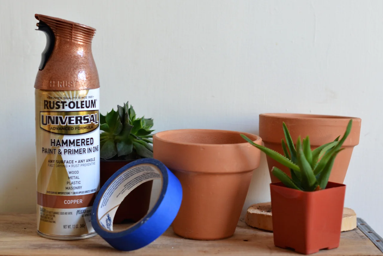 Simple Copper Planter DIY - Josie Michelle Davis