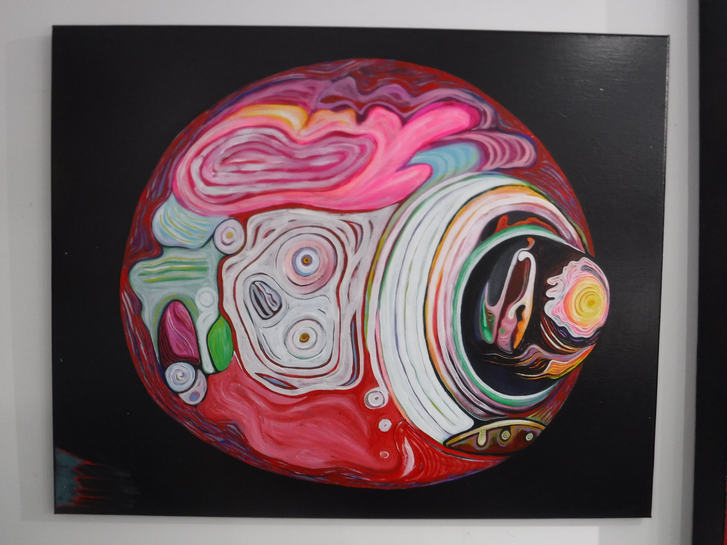 'boom' painting — Jo Forrest - visual poetry